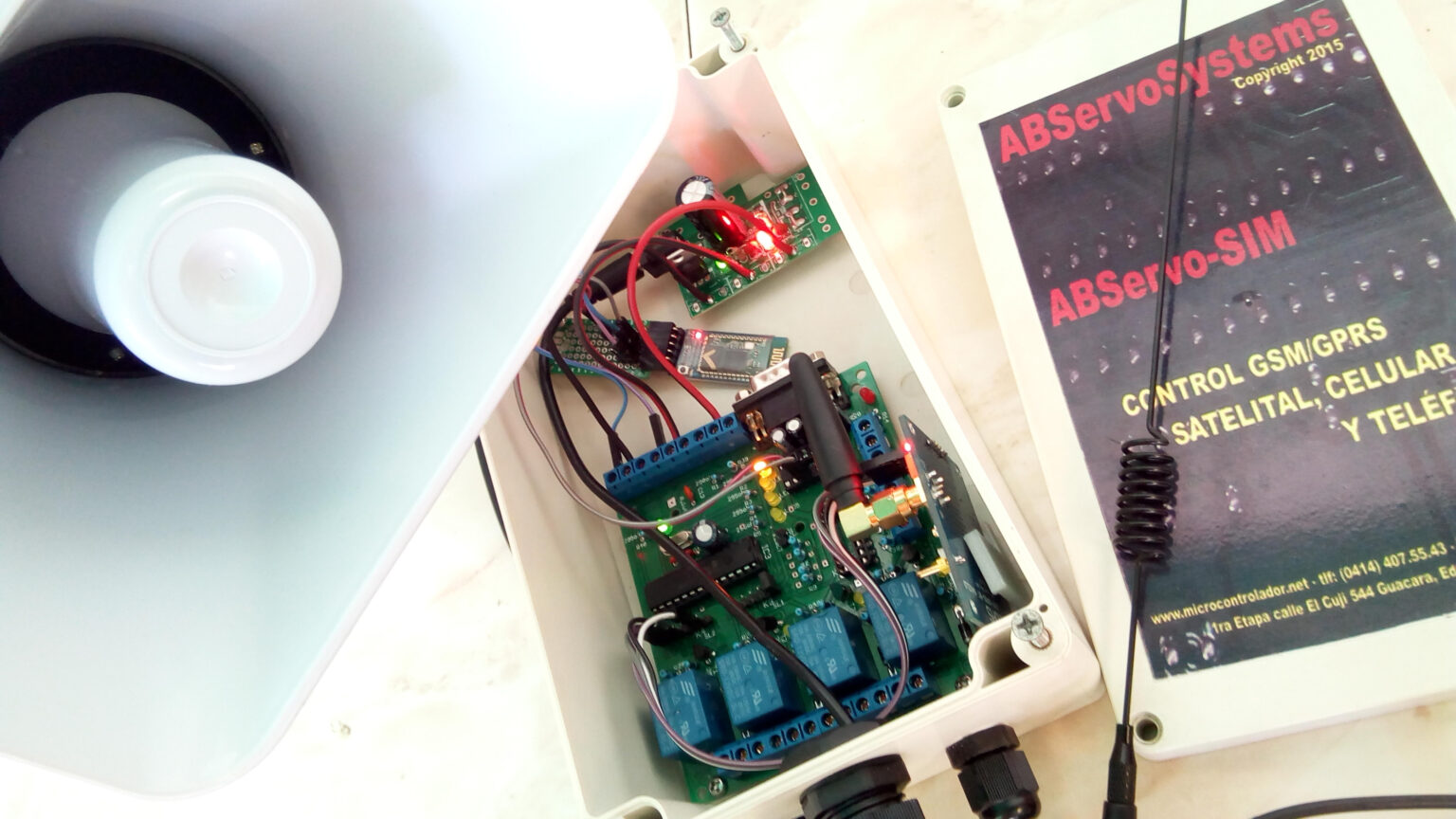 Alarma Remota GSM - www.microcontrolador.net